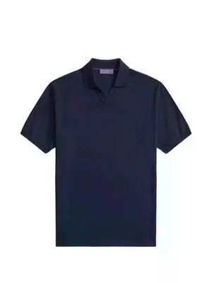 Ralph Lauren Purple Label Short-sleeve Cotton T-shirt - Blue