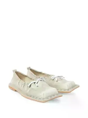 Camper Menosmal Stud-embellished Leather Loafers - Neutrals