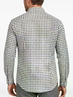 DEPERLU Check-pattern Shirt - White