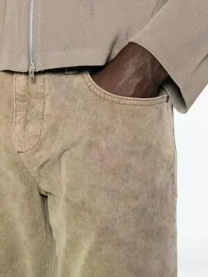 7 For All Mankind Straight-leg Corduroy Trousers