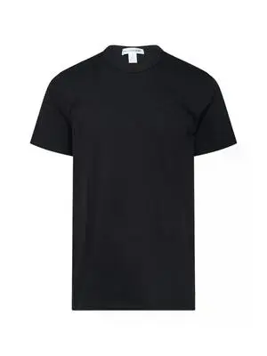 Comme Des Garçons Text-print T-shirt - Black