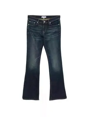 RE/DONE Five-pocket Bootcut Jeans - Blue