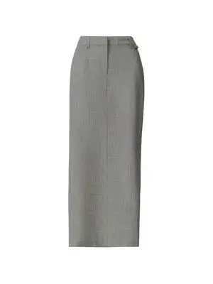 Fabiana Filippi Rear-slit Skirt