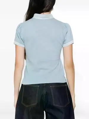 WILLY CHAVARRIA Willy Chavela Puff-sleeve Polo Shirt