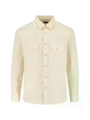 TOM FORD Snap-button Shirt - Neutrals