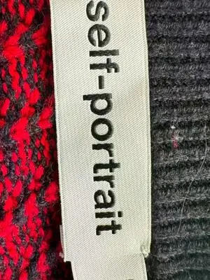 SELF-PORTRAIT 2020s Striped Cropped Cardigan