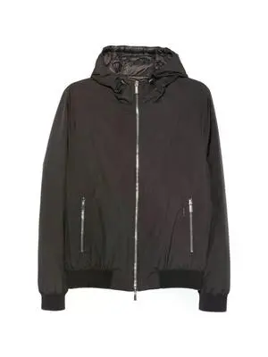 MOORER Hooded Bomber Jacket
