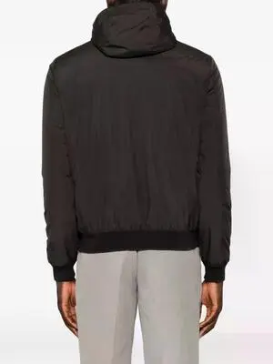 MOORER Hooded Bomber Jacket