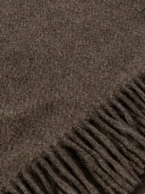 Zegna Oasi Fringed Cashmere Scarf