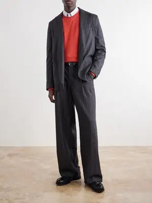 GHIAIA Cotton And Cashmere-blend Sweatshirt