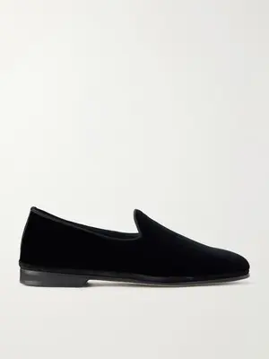 Rubinacci Velvet Loafers