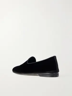 Rubinacci Velvet Loafers