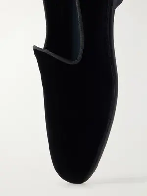 Rubinacci Velvet Loafers