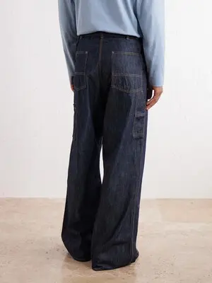FULLCOUNT Double-knee Wide-leg Jeans