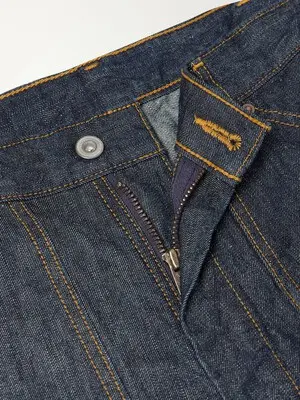 FULLCOUNT Double-knee Wide-leg Jeans