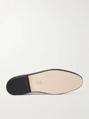 Rubinacci Marfy Tasseled Full-grain Leather Loafers - Brown