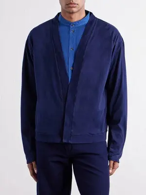 Blue Blue Japan Cotton-jersey Cardigan