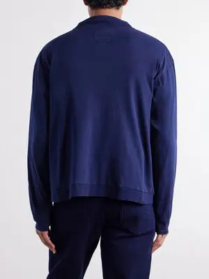 Blue Blue Japan Cotton-jersey Cardigan