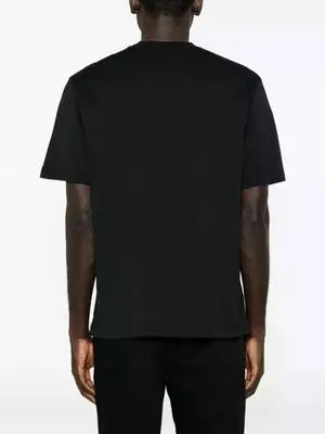 Gucci Logo-print Vertical-stripe T-shirt