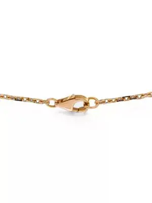 Cartier Love Interlocking 18k Rose Gold With Diamonds Necklace