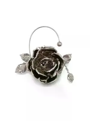 Magda Butrym Rose-detail Ear Cuff Earrings
