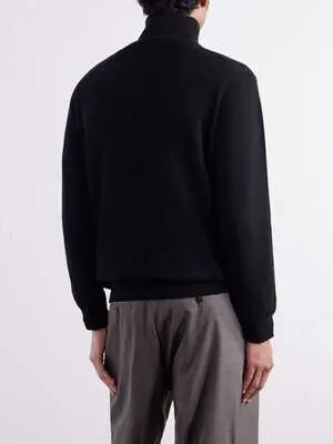 BEGG & CO. Heriot Half-zip Cashmere Sweater