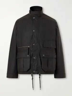 Barbour Modified Ursula Waxed-cotton Jacket - Brown