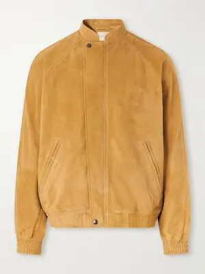 Aimé Leon Dore Suede Jacket - Brown