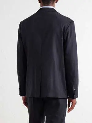 Sunspel Wool And Cashmere-blend Flannel Suit Jacket