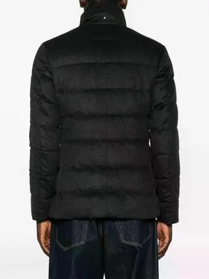 MONTECORE Double-breasted Quilted Jacket - Grey