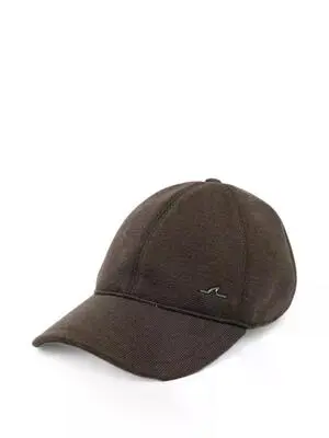 Paul & Shark Logo-plaque Knitted Baseball Cap - Brown