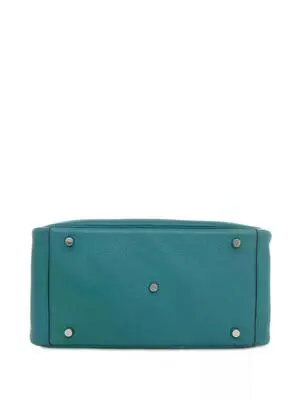 Hermès 2016 Clemence Lindy 30 Shoulder Bag - Blue