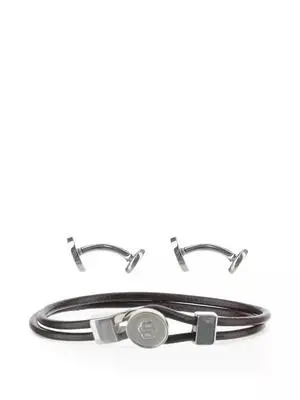 BOSS Bracelet And Cufflinks Set