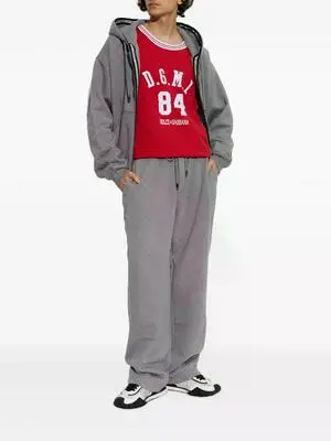 Dolce & Gabbana Cotton Hooded Sweatshirt - Grey