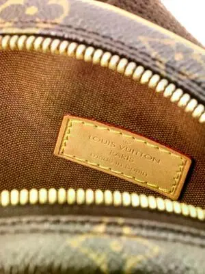 LOUIS VUITTON Pochette Gange Monogram Canvas Belt Bag - Brown