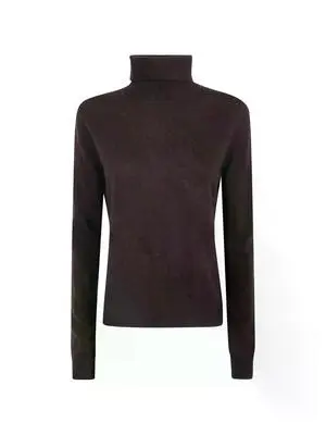 ABSOLUT CASHMERE Roll-neck Cashmere Sweater - Brown