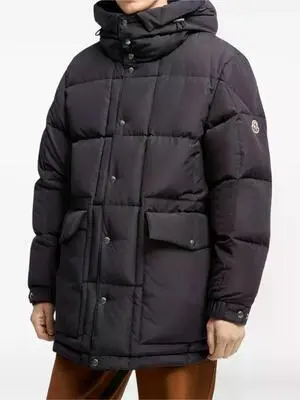 Moncler Sylmara Quilted Hooded Coat Jacket
