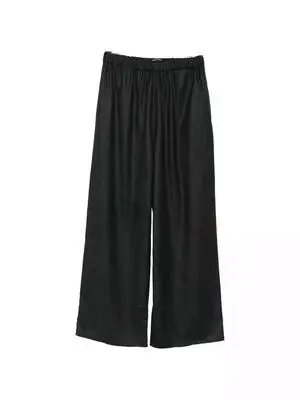 Sofie D'hoore Elasticated Wide-leg Trousers - Grey