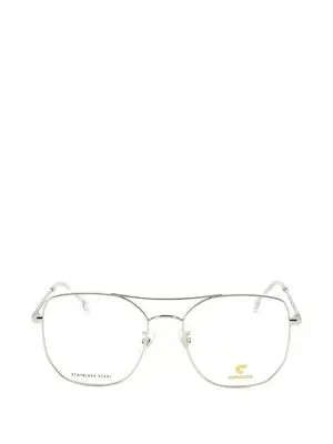 Carrera Eyewear Geometric-frame Glasses - Silver