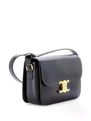 Celine Triomphe Shoulder Bag Smooth Calfskin Medium Crossbody Bag