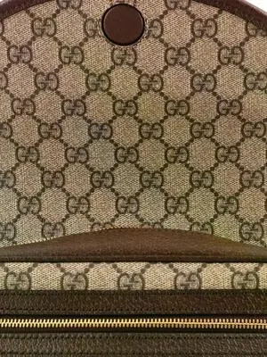 Gucci Ophidia Flap Gg Coated Canvas Small Shoulder Bag