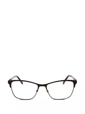 EMOZIONI Rectangle-frame Glasses - Purple