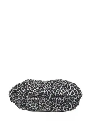 CHRISTIAN LOUBOUTIN 2010-2026 Canvas Leopard Print High Heels Shoulder Bag