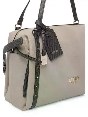 Liu Jo Logo-print Studded Shoulder Bag