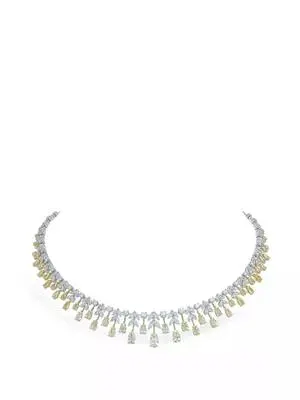 ARZANO Diamond Multi-shape Necklace - Silver