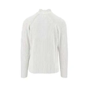 C.P. COMPANY Cardigan Full-zip In Mito Lana A Cote - White