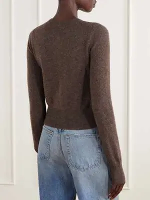 Eterne Reese Cropped Cashmere Cardigan
