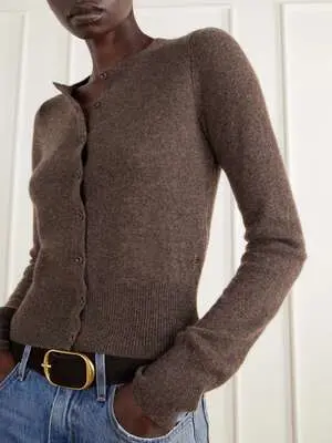 Eterne Reese Cropped Cashmere Cardigan