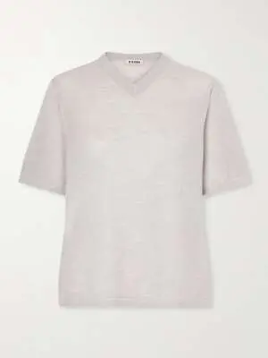 B Sides Merino Wool T-shirt - Gray