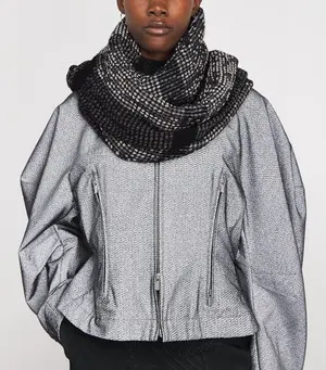 Issey Miyake Wool-cashmere Bumpy Wool Scarf